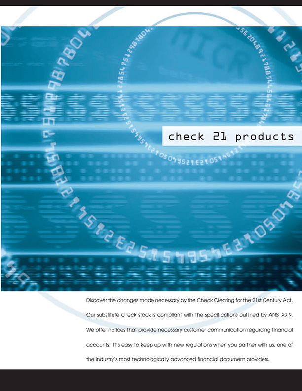 Check 21 – General Financial Supply